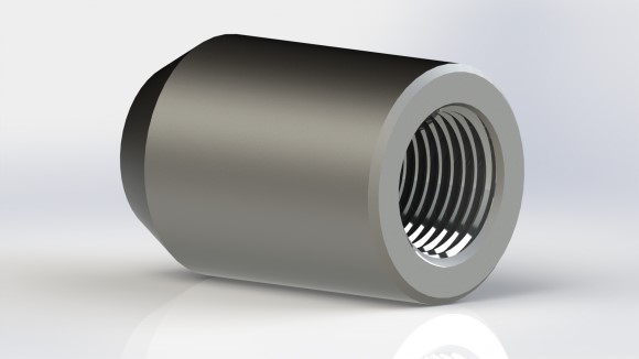 Weldable Coupler 25mm (#8) - Rhino Mechanical Connections